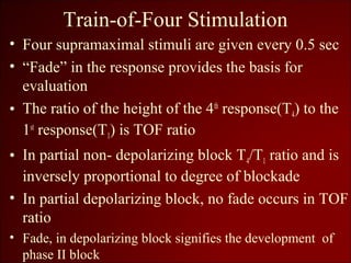 Neuro muscular monitoring | PPT