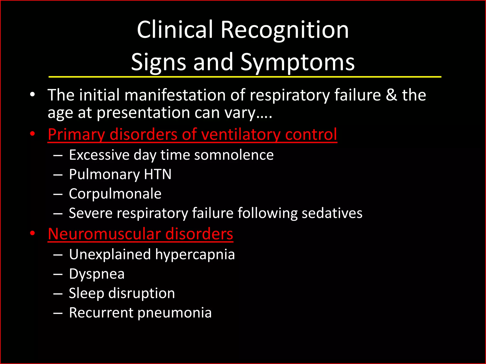 Neuromuscular Respiratory Failure | PPSX | Lung and Respiratory Health ...