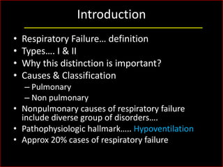 Neuromuscular Respiratory Failure | PPSX | Lung and Respiratory Health ...
