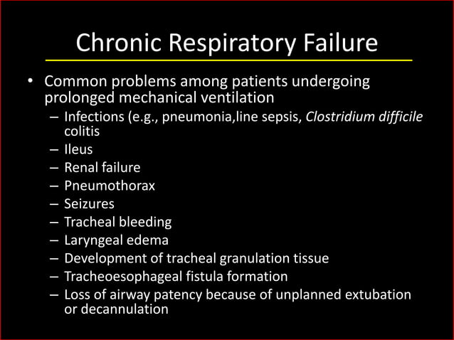 Neuromuscular Respiratory Failure | PPSX | Lung and Respiratory Health ...