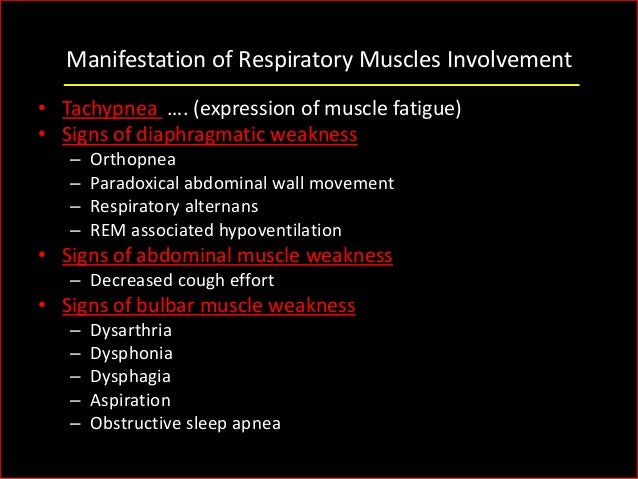 Neuromuscular Respiratory Failure