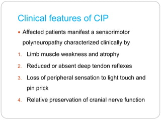 Neuromuscular weakness related to critical illness | PPTX