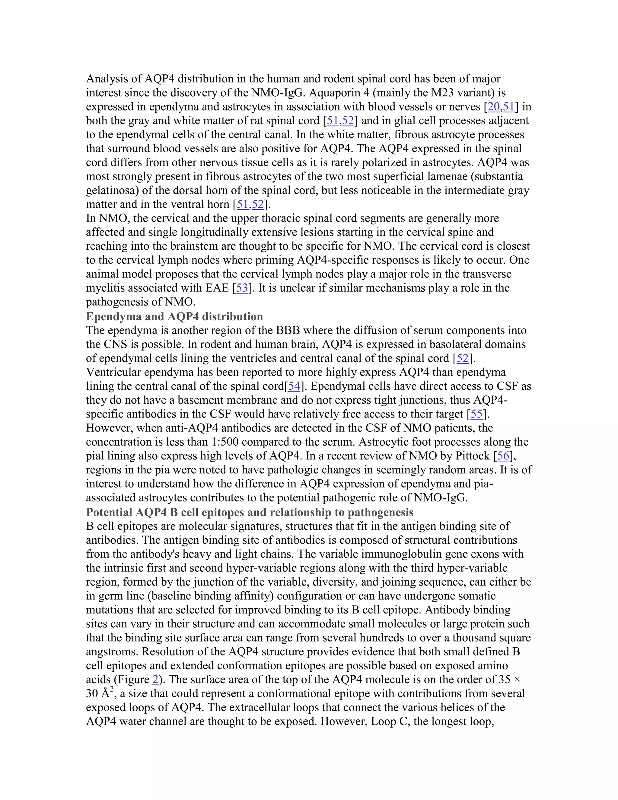 Neuromyelitis optica pathogenesis and aquaporin 4 | PDF | Brain and Nervous System Disorders ...