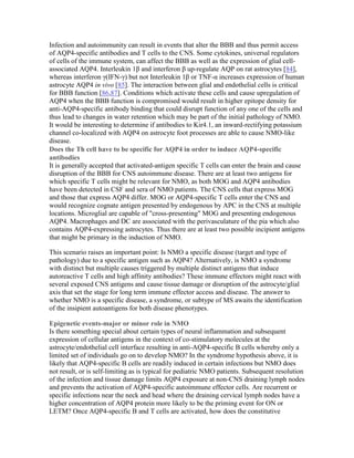 Neuromyelitis optica pathogenesis and aquaporin 4 | PDF | Brain and ...