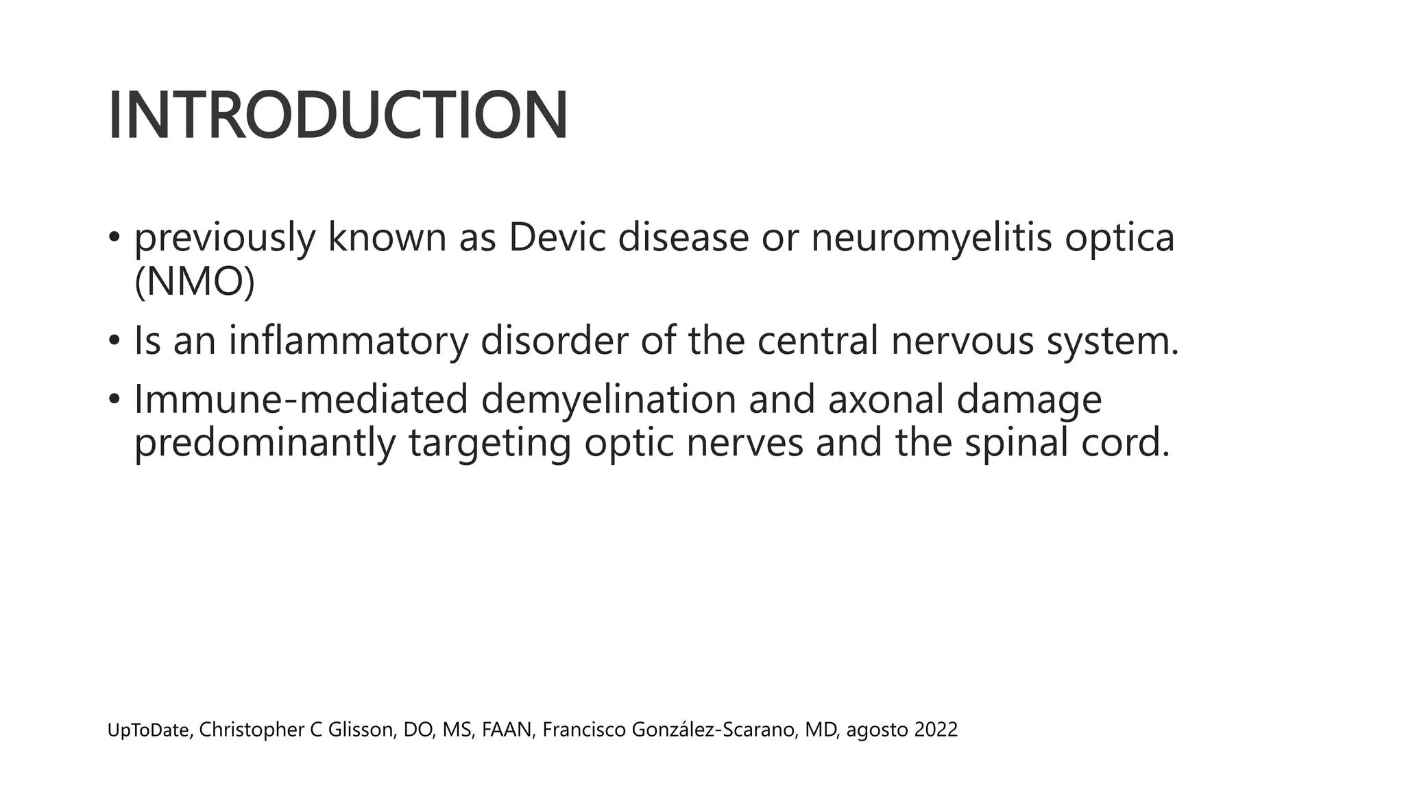 Neuromyelitis optica spectrum disorder (NMOSD).pptx