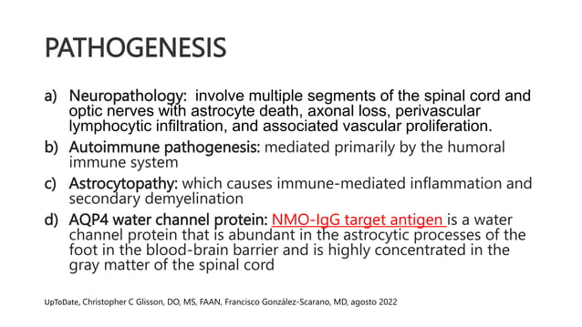 Neuromyelitis optica spectrum disorder (NMOSD).pptx