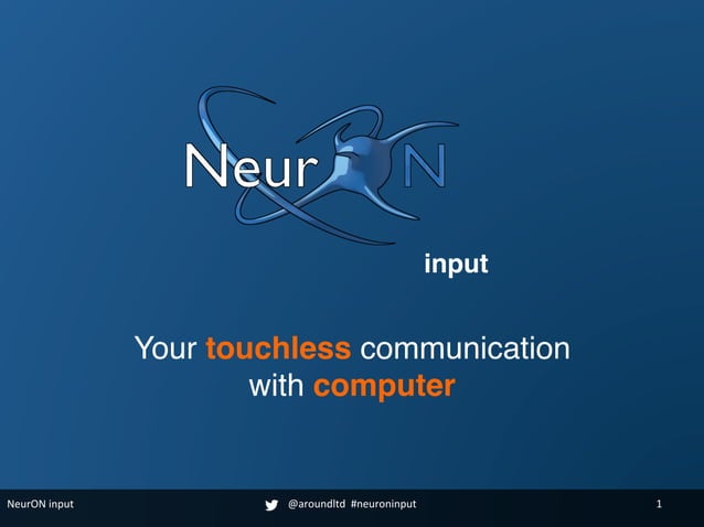 NeurOn input EEG powered touchless keyboard | PPT