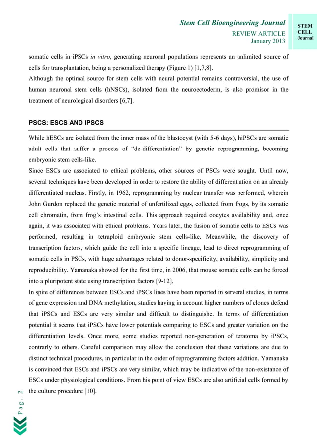 Neuronal and glial differentiation of human pluripotent stem cells | PDF