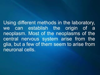 Neuronal cell tumors | PPTX