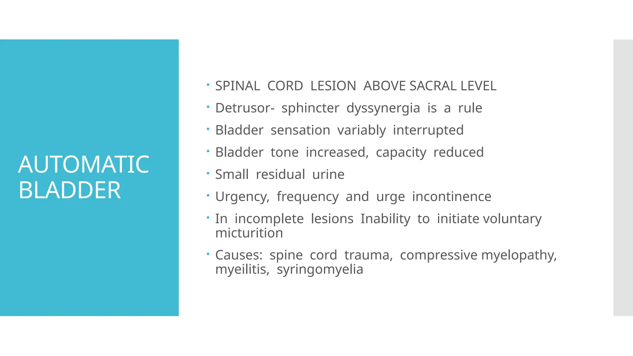 Pathways for Neuronal Control of Bladder.pptx