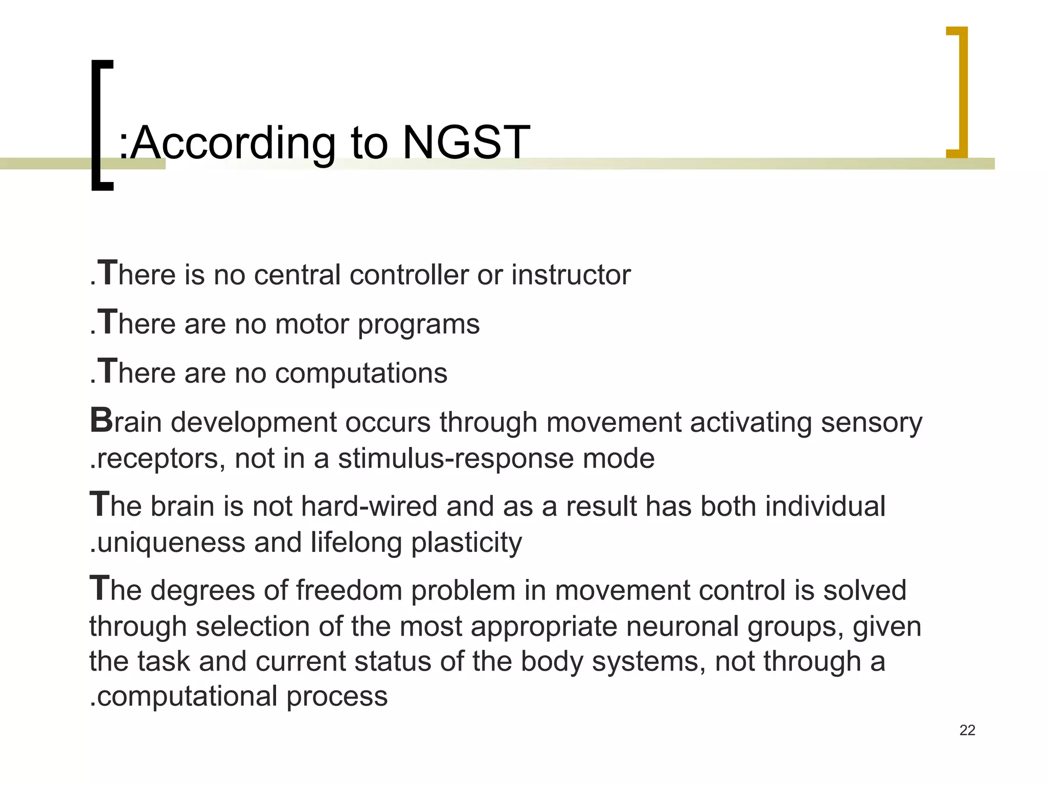 Neuronal group selection theory | PPT