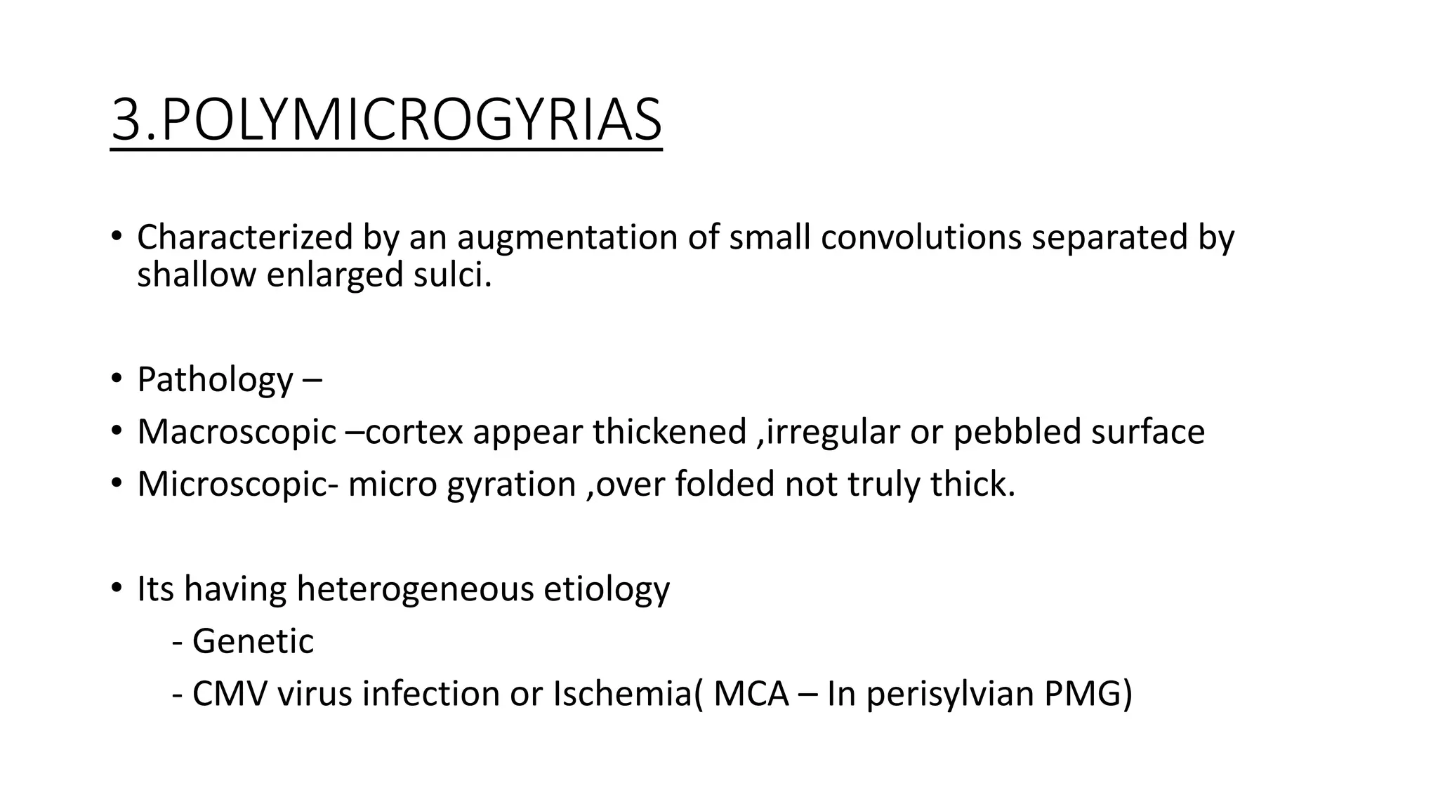 NEURONAL MIGRATION DISORDER (2) | PPTX