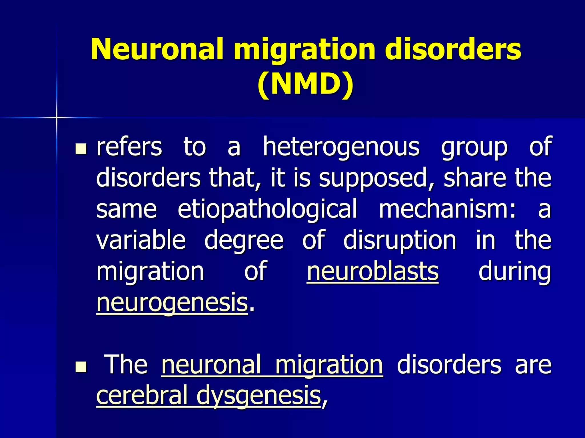 Neuronal migration disorders | PDF