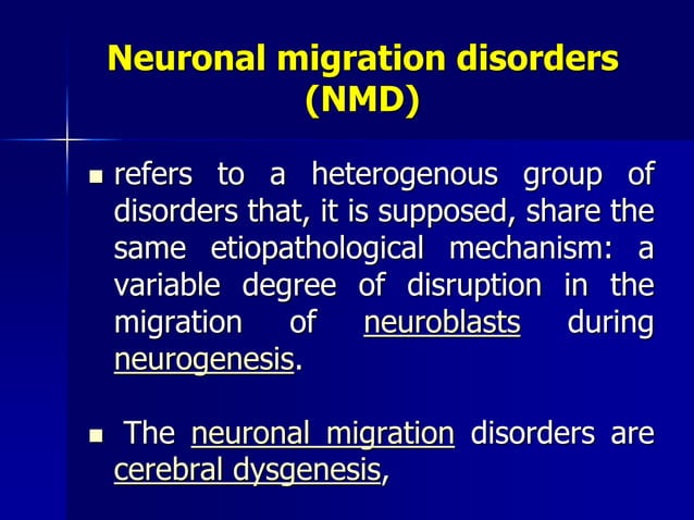 Neuronal Migration Disorders Pdf Brain And Nervous System Disorders Diseases And Conditions
