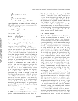 Neuron based time optimal controller of horizontal saccadic eye movements | PDF