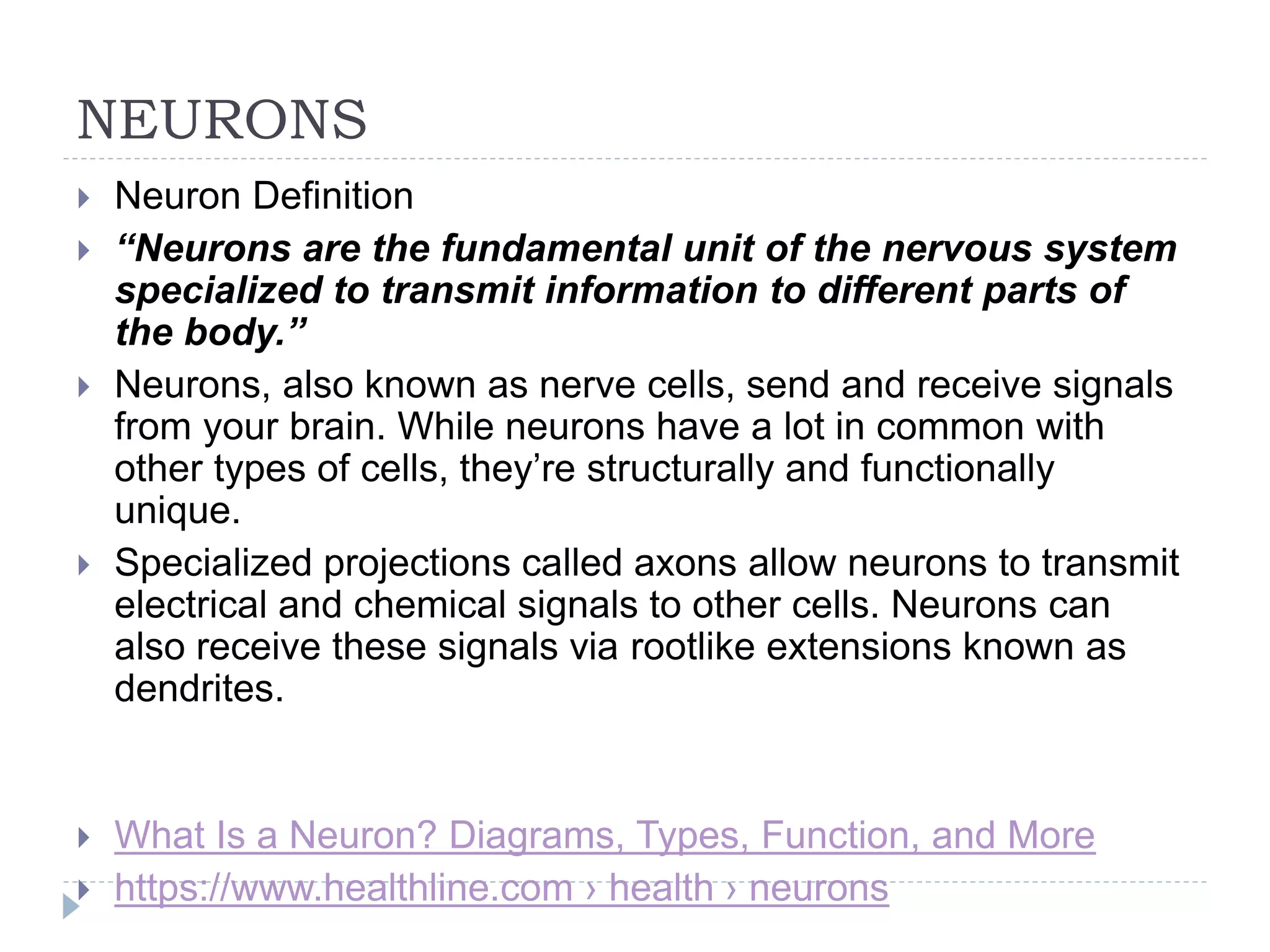 Neurons -Types.pptx