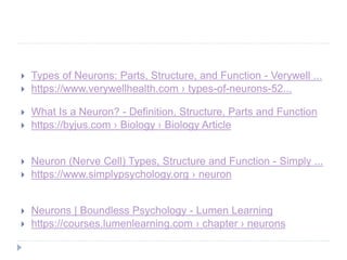 Neurons -Types.pptx