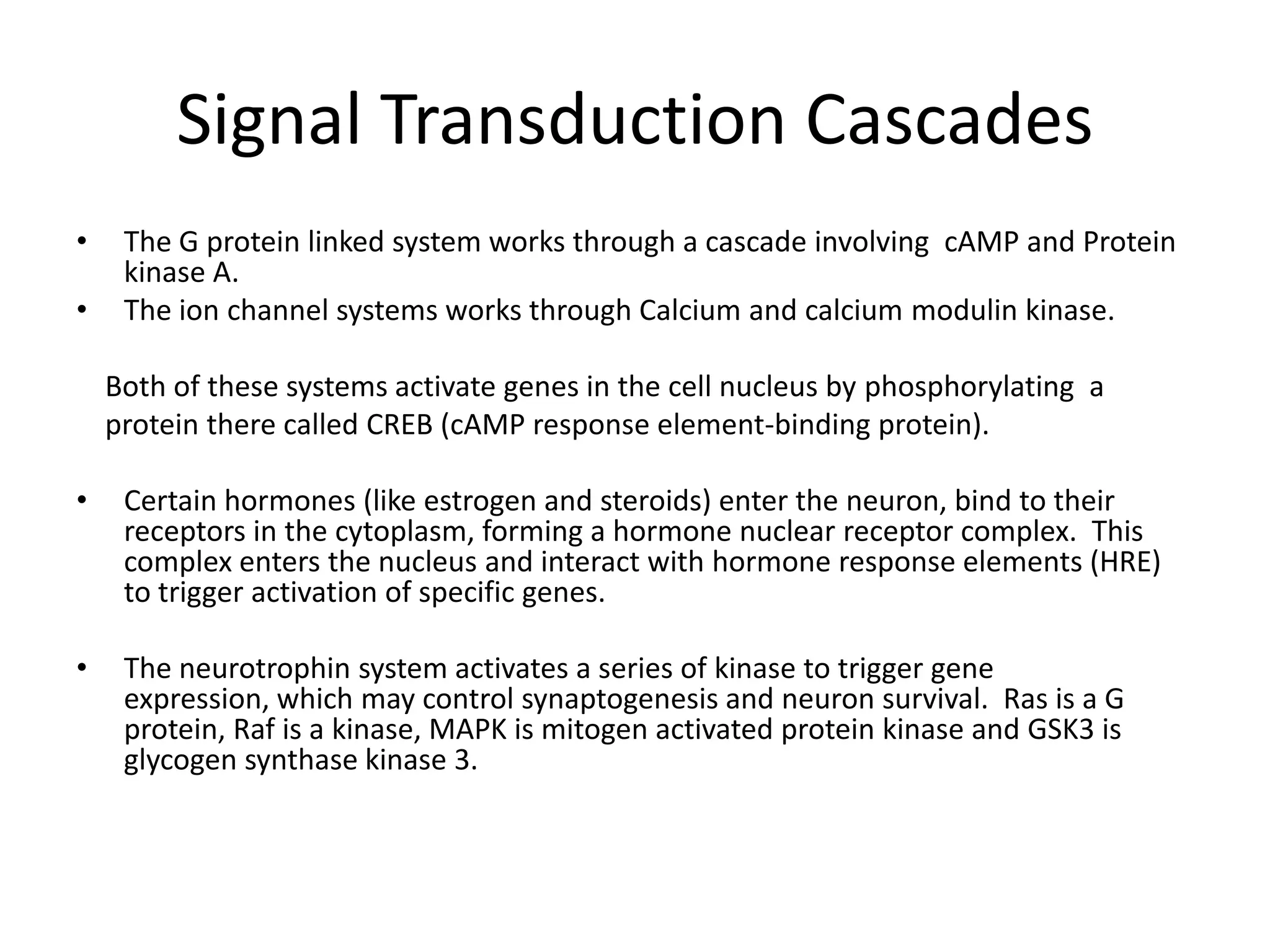 Neurons, communication and transduction | PPTX