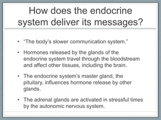Neurons & hormonal systems | PPTX