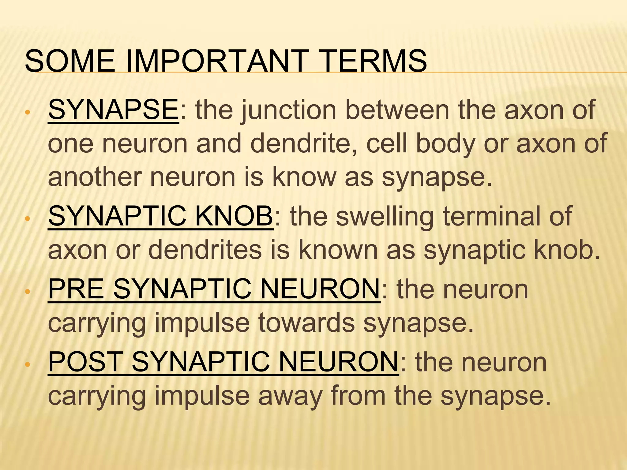 Neurons and transmission of nerve impulses | PPTX