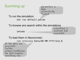 Neuronvisio sumatra workflow | ODP
