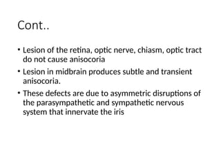 Neuro ophthalmology disorders pharmacology | PPTX