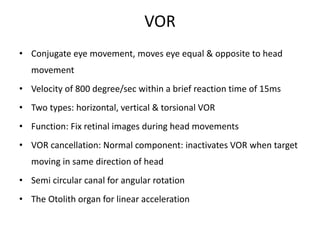 Neuro ophthalmology Basics | PPTX