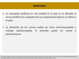 Neuropatía periférica | PPTX