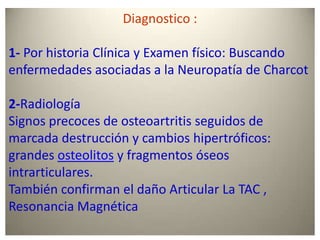 Neuropatca de charcot | PPTX