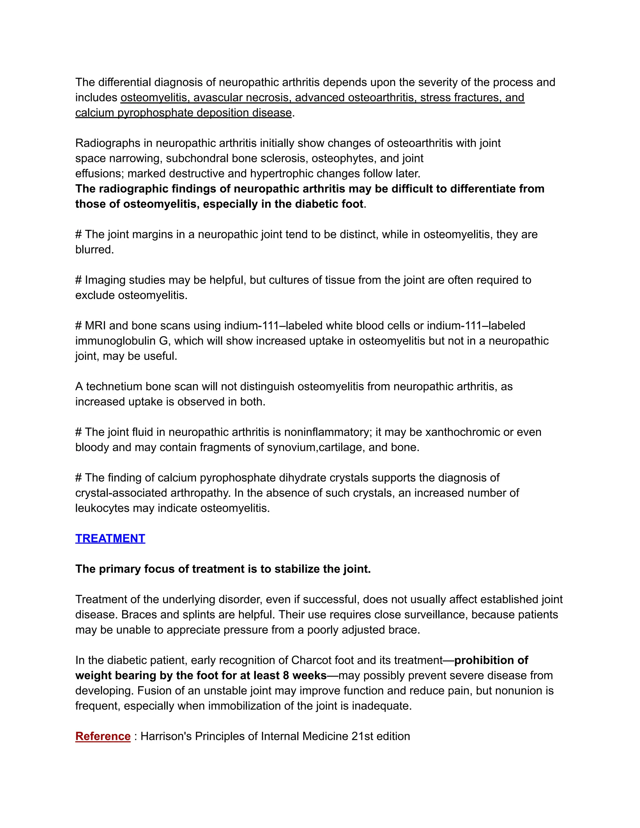 NEUROPATHIC JOINT DISEASE - Important Points.pdf