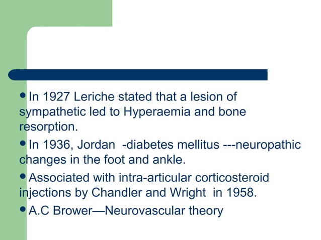 Neuropathic (Charcots) joints | PPT