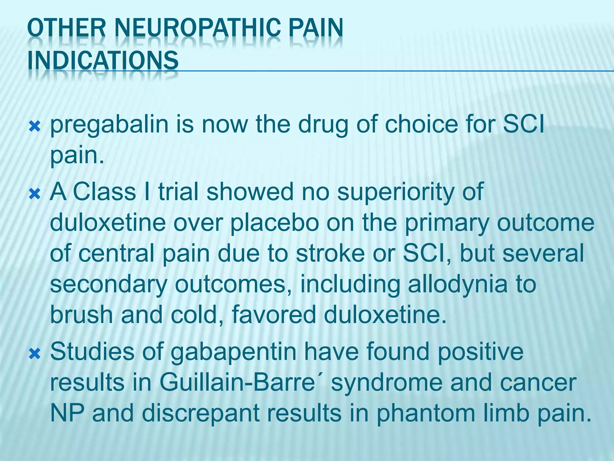 Neuropathic pain | PPTX