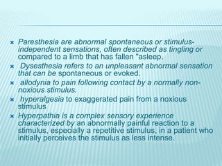 Neuropathic pain | PPTX