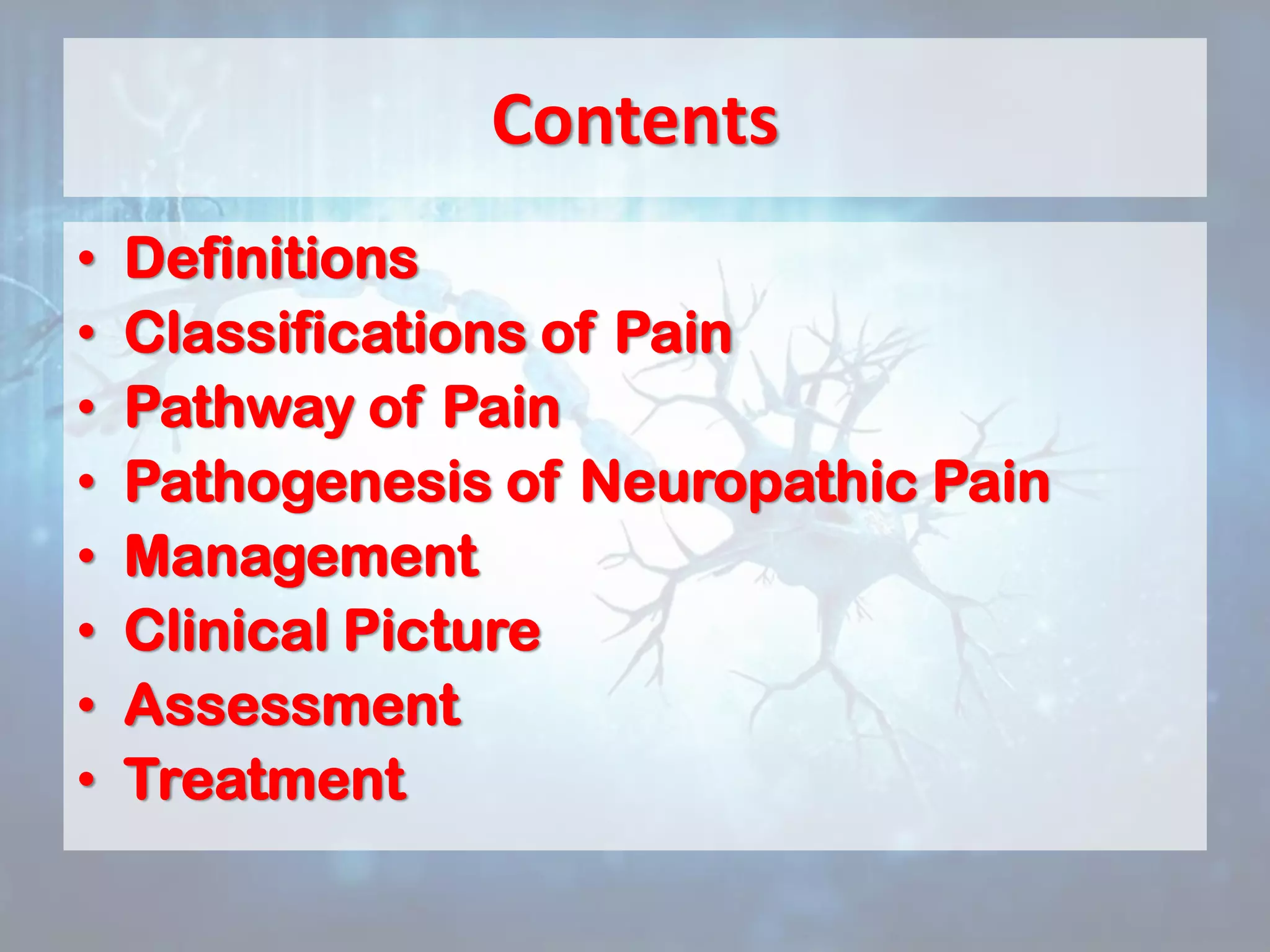 Neuropathic pain | PDF