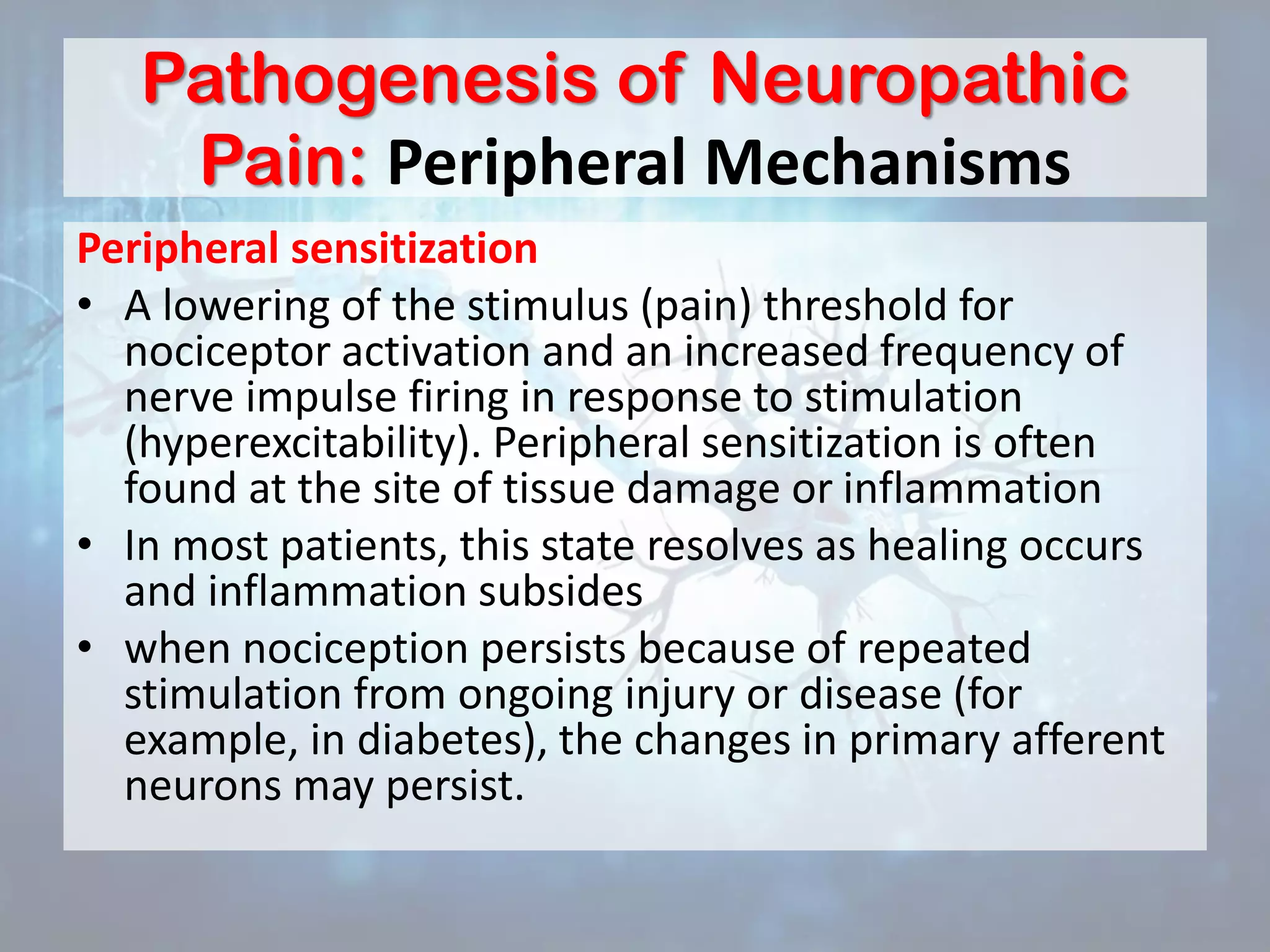Neuropathic pain | PDF