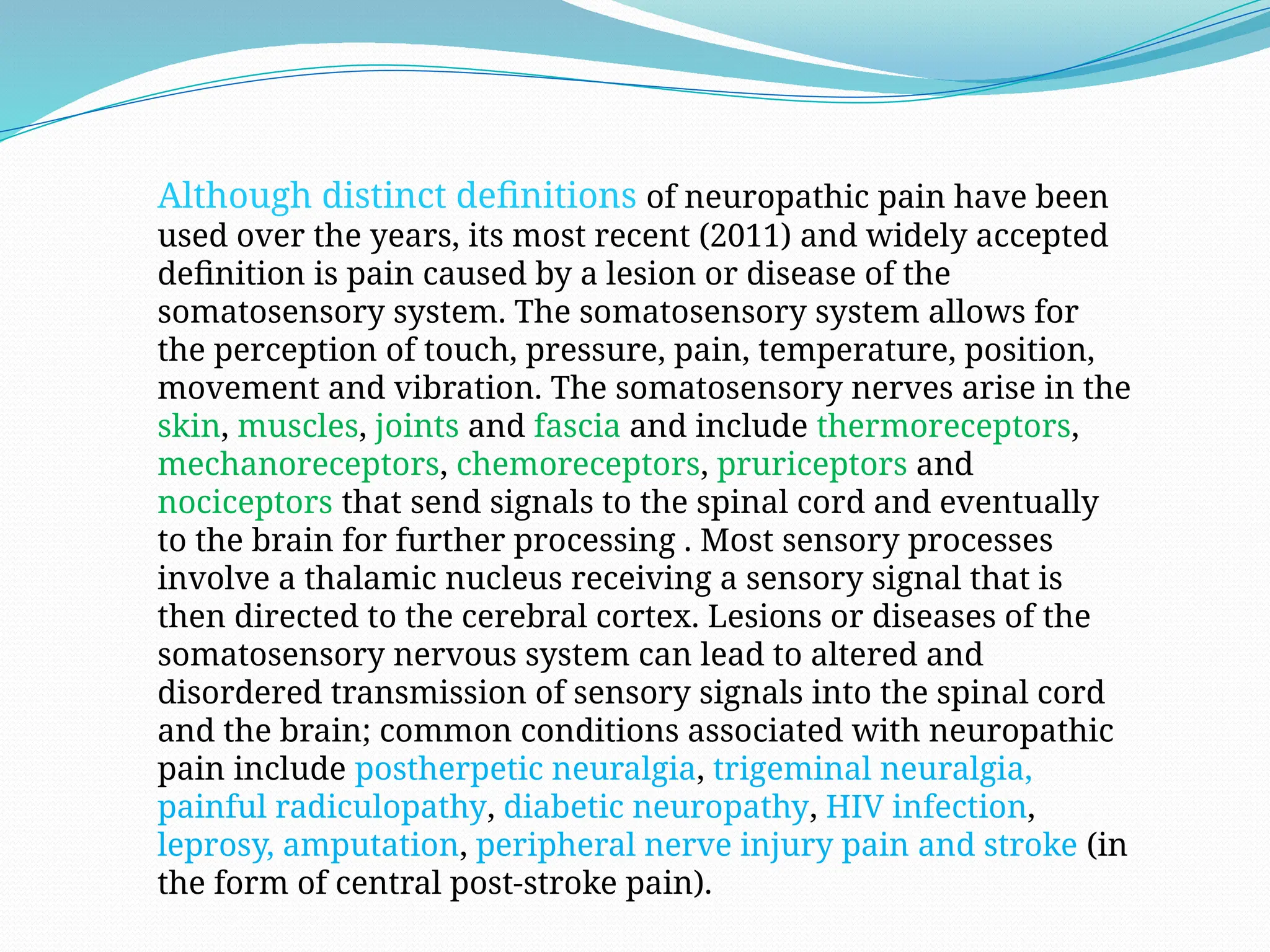 Neuropathic pain.ppt treatment managment | PPTX