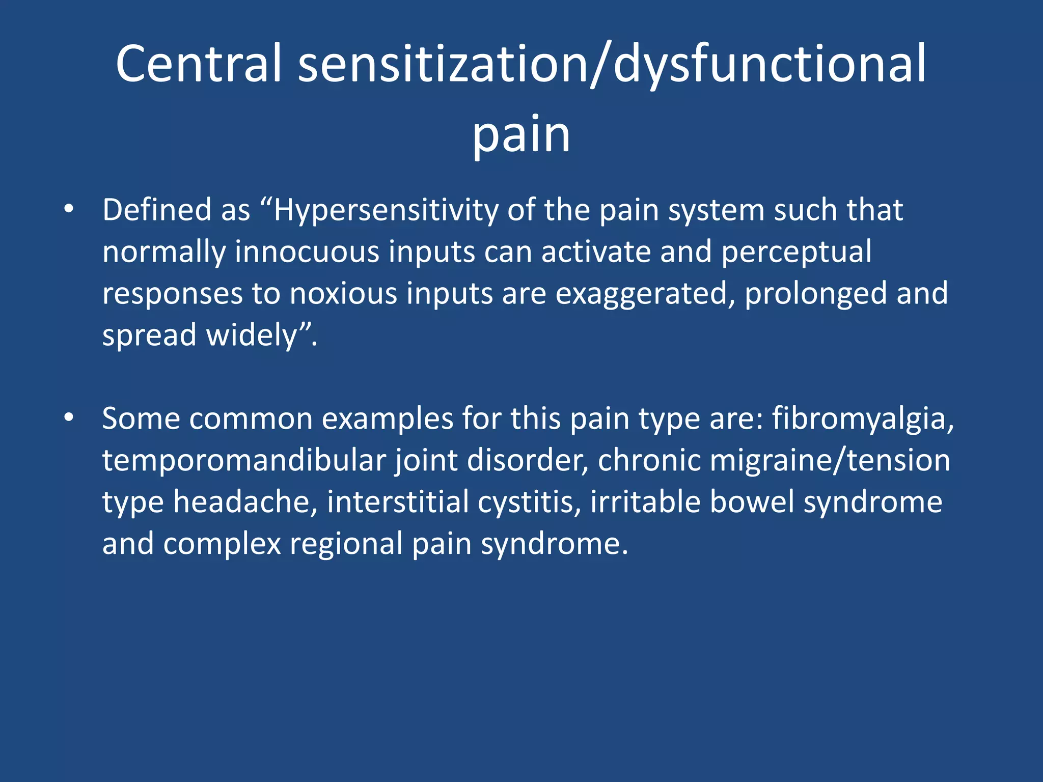 Neuropathic pain diagnosis & management | PPTX