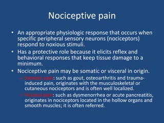 Neuropathic pain diagnosis & management | PPTX