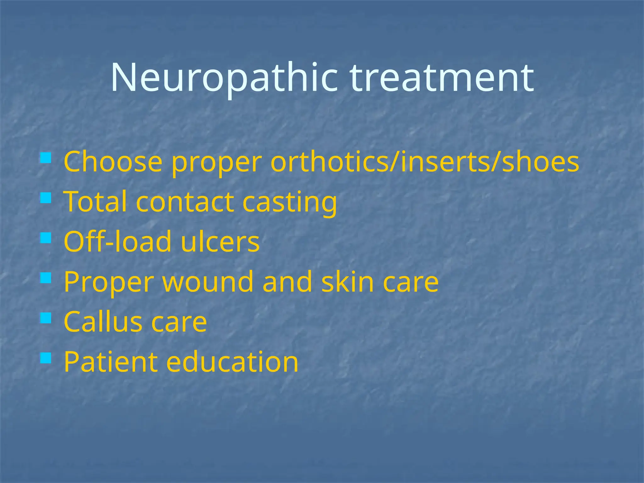 Neuropathic ulcers and diabetic foot ulcer | PPTX
