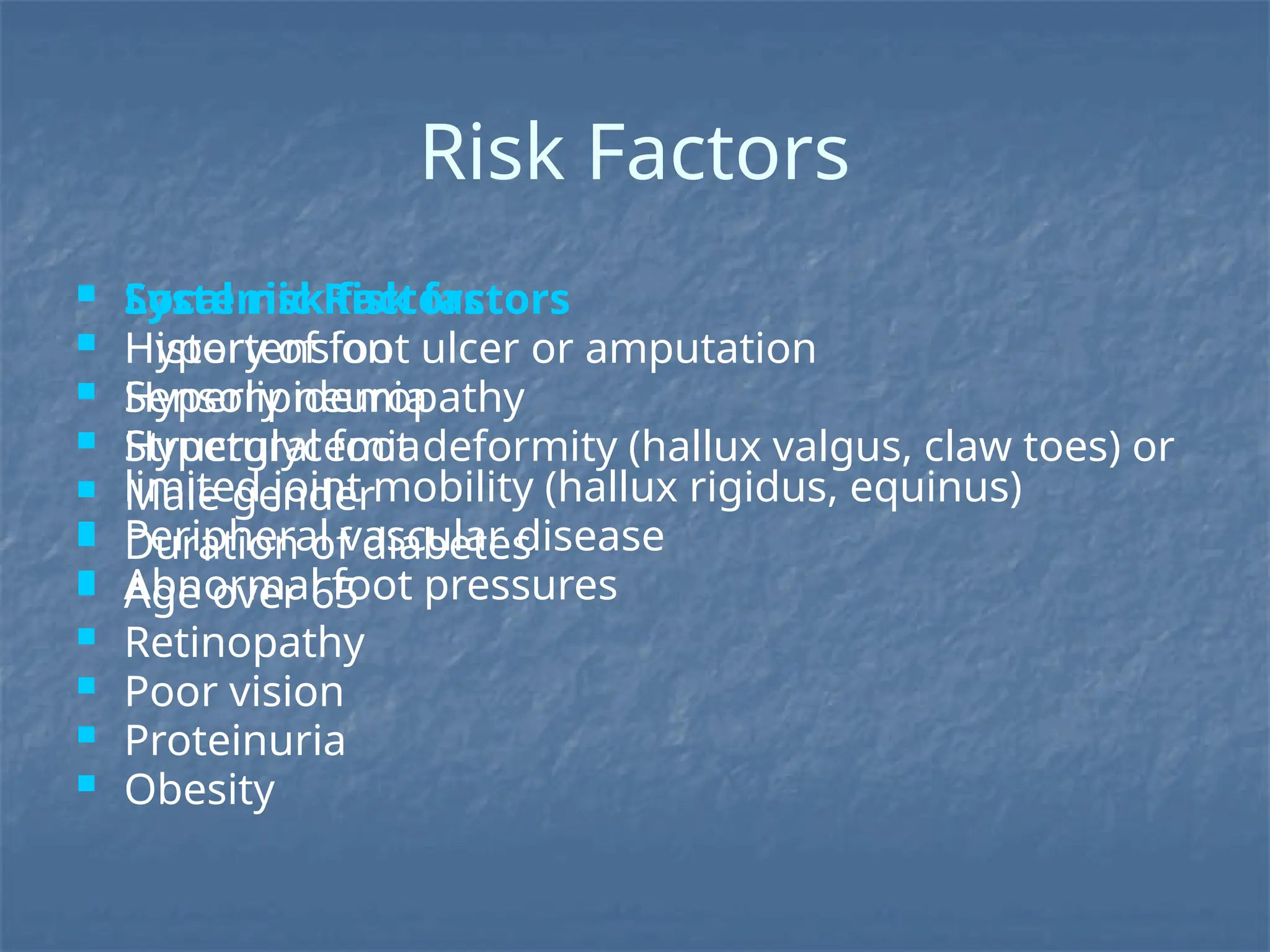 Neuropathic ulcers and diabetic foot ulcer | PPTX