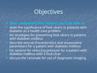 Neuropathic ulcers and diabetic foot ulcer | PPTX
