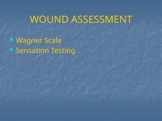 Neuropathic ulcers and diabetic foot ulcer | PPTX