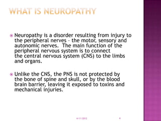 Neuropathy | PPTX