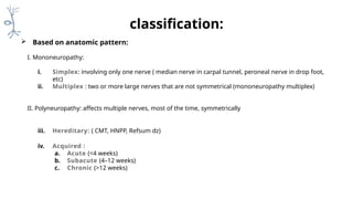 Neuropathy classifications: introduction.pptx