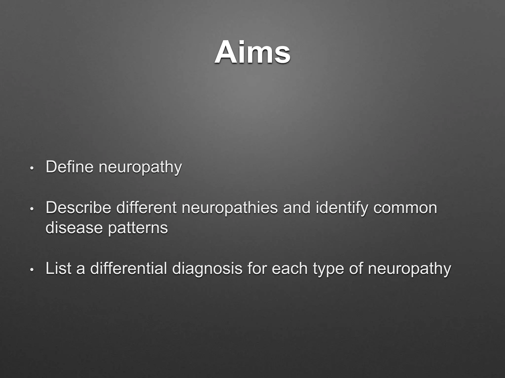 Neuropathies | PPTX