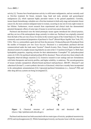 Taxanes induced Neuropathy | PDF