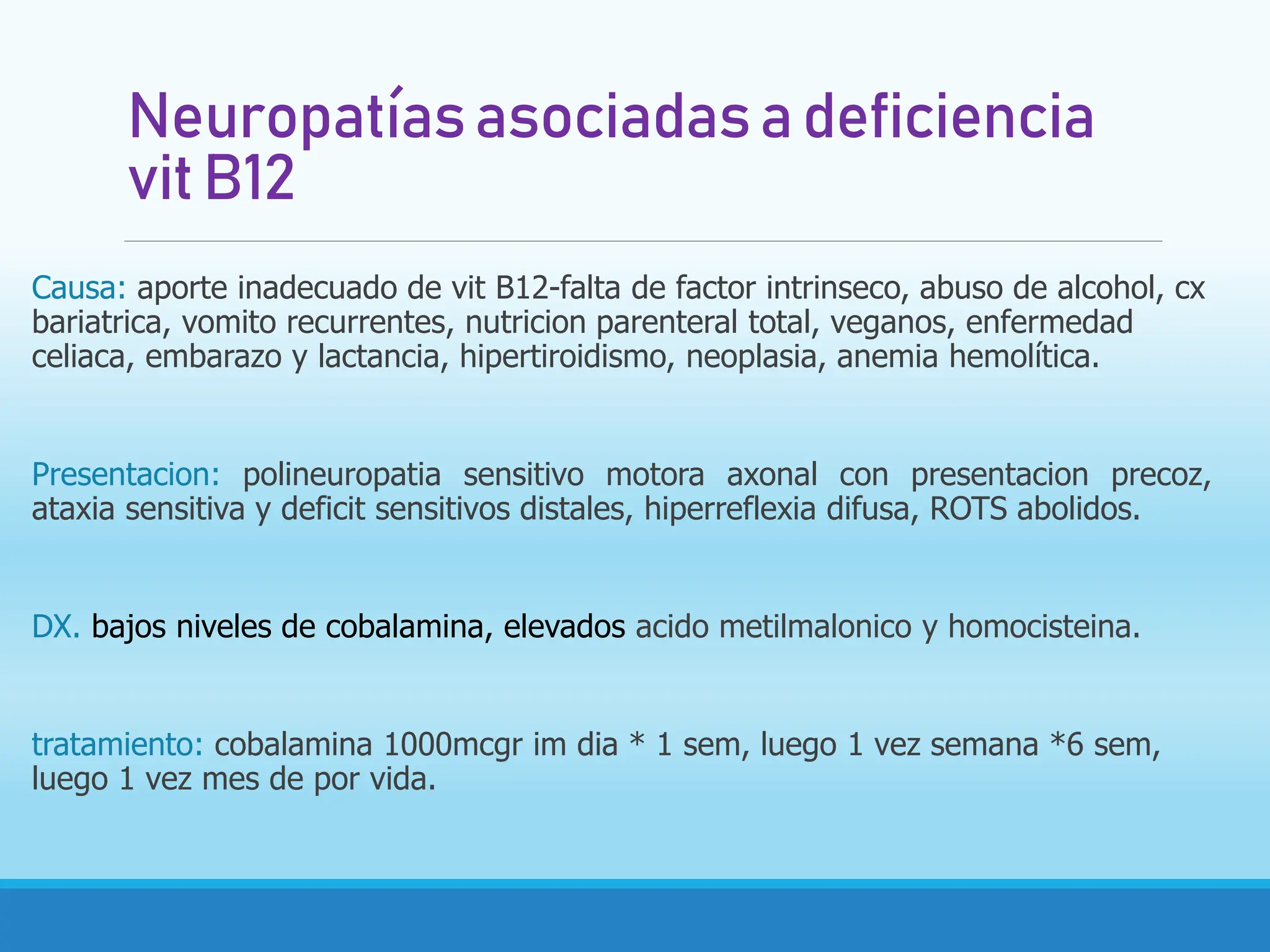 Neuropatias Perifericas, sindrome de Guillain Barre y neuropatia ...