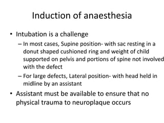 anesthesia for pediatric neurosurgerypptx | PPTX