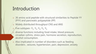 Neuropeptide y | PPTX