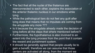pathological liars (lying theory) | PPTX